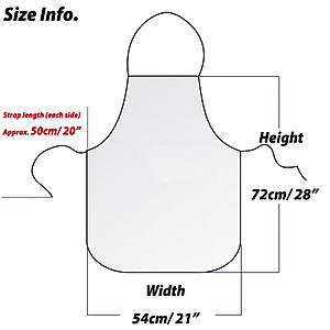 VIPbuy Set of 2 Pcs Waterproof Funny Kitchen Aprons Gifts