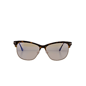 Tom Ford FT5546B Eyeglasses 52-14-140 Dark Havana w/Demo Clear Lens 052 FT5546-B FT 5546B TF 5546-B TF5546B TF5546-B