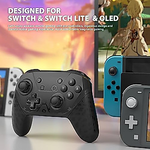 YCCTEAM Wireless Pro Controller Gamepad Compatible with Switch Support NFC, Wakeup, Screenshot and Vibration Functions