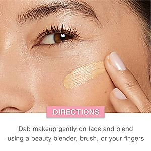 Neutrogena Healthy Skin Liquid Makeup Foundation, Broad Spectrum SPF 20 Sunscreen, Lightweight & Flawless Coverage Foundation with Antioxidant Vitamin E & Feverfew, Classic Ivory, 1 fl. oz