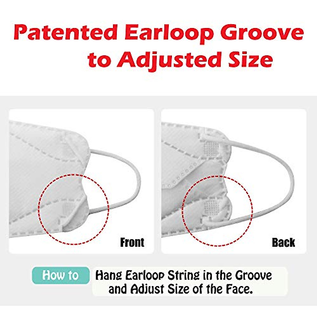 【 30 Pack 】 INT White KF94 Mask, Certified, 4-Layered Face Safety, Patented Adjustable Earloop, FDA Registered Device, Individually Sealed Package"MADE IN KOREA"