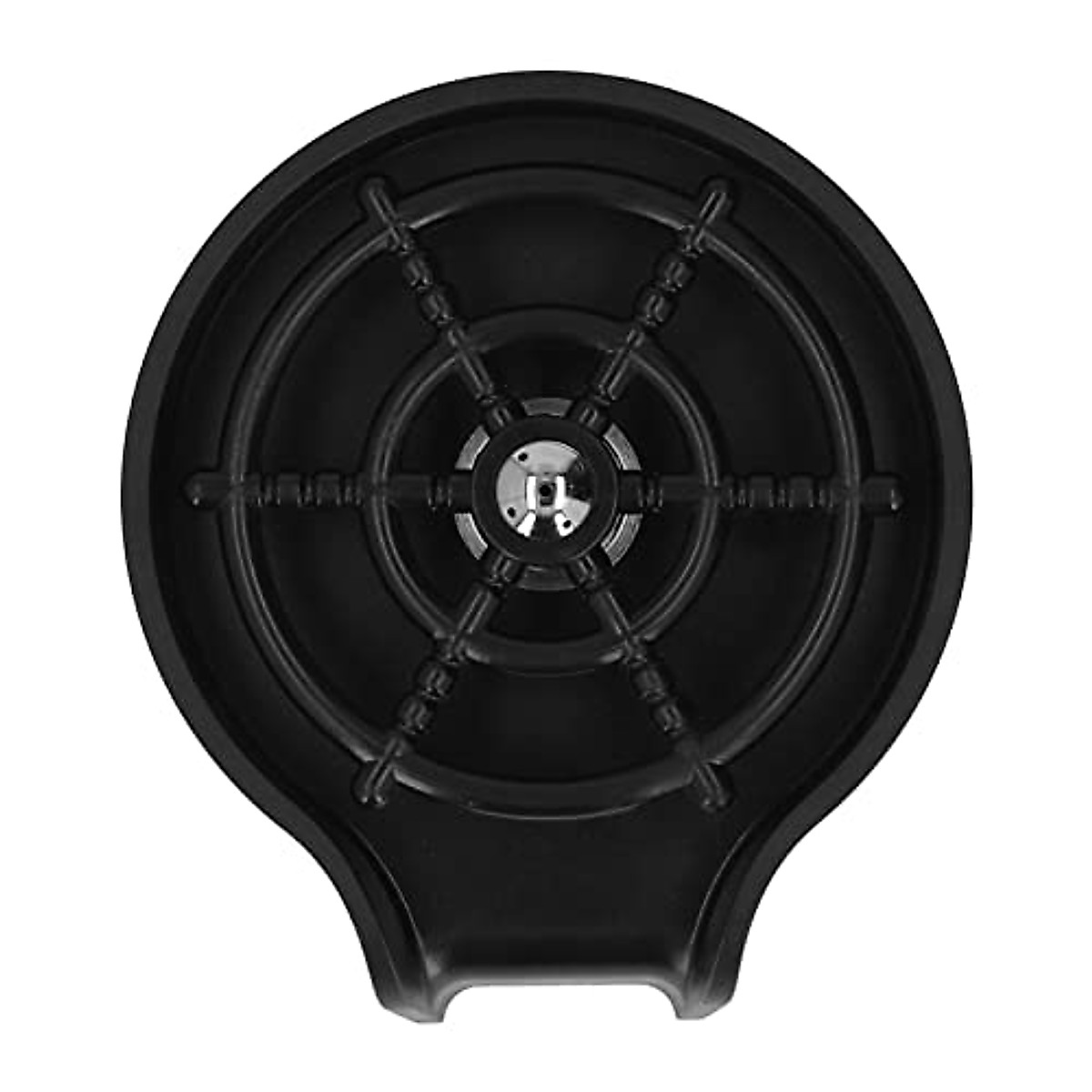 High Pressure Glass Rinser Washer Glasswasher Cleaner Glass Washer Bar Sink for Pub Automatic Washing Equipment Wash Machine Glass Washers (Black)