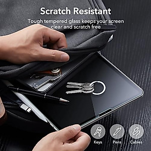 ESR 2 Pack Screen Protector for iPad Air 5th/4th Generation(2022/2020), iPad Pro 11 Inch (2022/2021/2020/2018) Screen Protector, Tempered Glass Film with Easy Application Tray, Anti-Scratch, HD