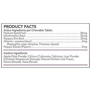 Vet's Best Cat Hairball Relief Digestive Aid, 120 Chewable Tablets, Classic Chicken Flavor