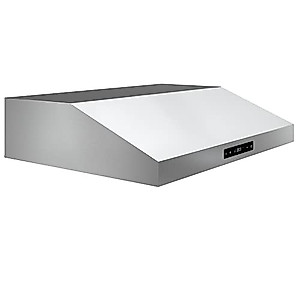Blue Ocean 30" RH76TUC 500 CFM Stainless Steel Under Cabinet Range Hood | 6-Speed LED Display Touch Screen