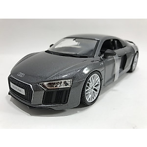 Maisto - 31513 - Audi R8 V10 Plus - Scale 1:24 - Metallic Grey