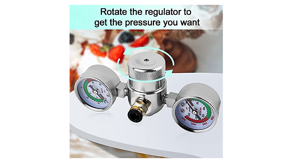 Improve Your Whipped Cream Quality with Pressure Regulator Valve