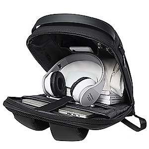 BANGE Travel Laptop Backpack Anti Theft Waterproof Durable Oxford 15.6 Inch Laptop Computer 23L Business Bag 0.85 KG Weight With USB Port For Men Women School College Gifts-Grey, Large (BG-7225)