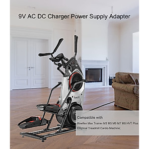 9V Adapter Power Cord for Bowflex Max Trainer M5 M3 M6 M7 M8 HVT Exercise Elliptical, Octane Fitness xR3 xR3c xR4 xR4c xR4ci xR6 xR6e xR6ce Q35 Q35e Q35c Q35ce Q37 Machine AC DC Charger Power Supply