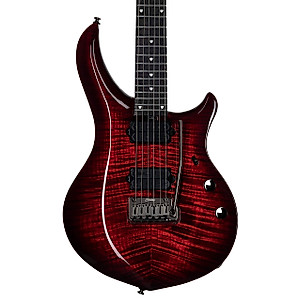 Sterling by Music Man 6 String Solid-Body Electric Guitar, Right, Royal Red (MAJ200XFM-RRD)