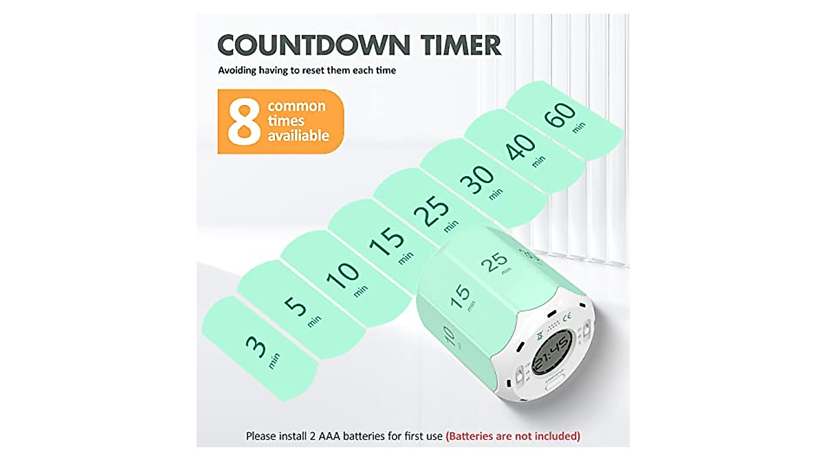 Pomodoro Timers - Magnetic Flip Focus Timer Cube