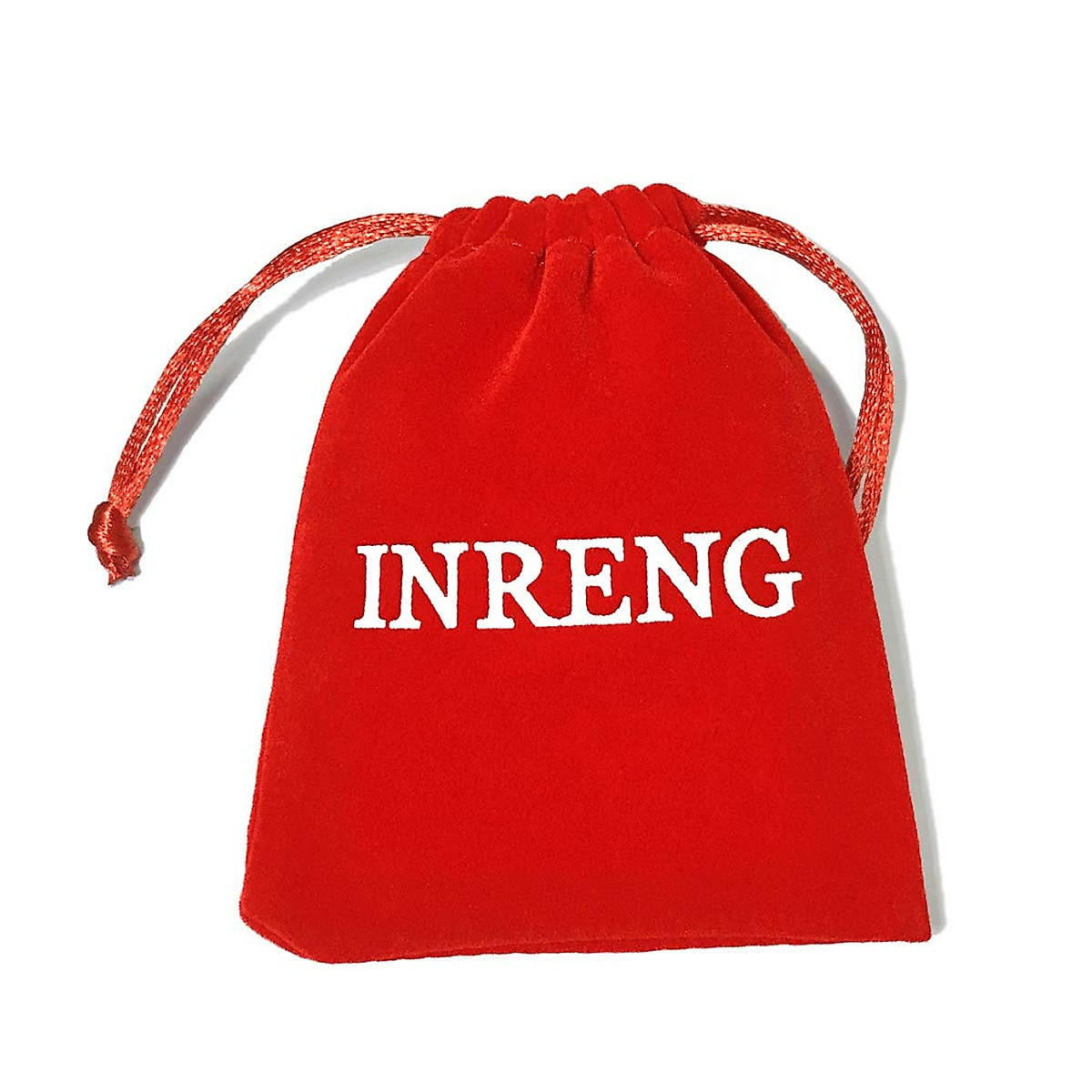 INRENG Unisex Stainless Steel Hands Embrace Open Couples Wedding Ring Romantic Love Hug Jewelry, Silver Size 6