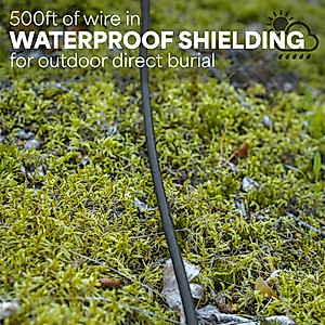 VIVO Black 500ft Bulk Cat6, CCA Ethernet Cable, 23 AWG, UTP Pull Box, Cat-6 Wire, Waterproof, Outdoor, Direct Burial CABLE-V012