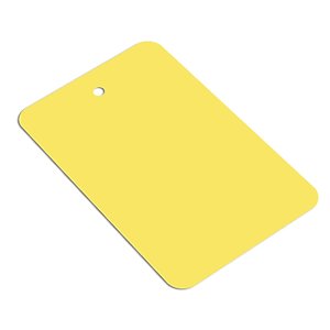 SmartSign Yellow Garment Blank Tags - Pack of 1000, 12pt Thick Cardstock Clothing Tags, 2.875" x 1.75" Merchandise Tags with Eyelet, Colored Retail Tags without Strings