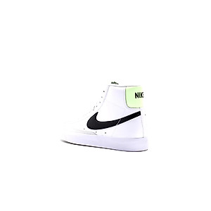 Nike Blazer Mid 77 GS White/Black-Barely Volt Size 5.5