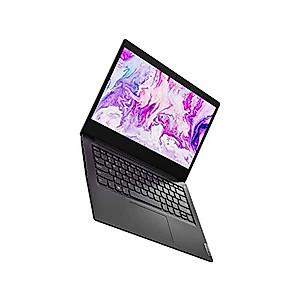 Lenovo 2020 IdeaPad 3 14.0" HD LED Non-Touchscreen Laptop PC, Intel Pentium Gold 6405U Dual Core Processor, 4GB DDR4 RAM, 128GB SSD, HDMI, Webcam, WiFi, Bluetooth 5, Windows 10 S, Black