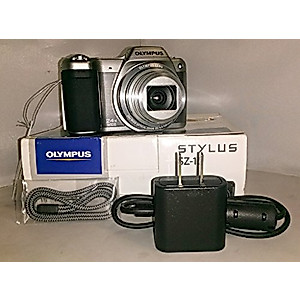 Olympus Stylus SZ-15 Digital Camera with 24x Optical Zoom and 3-Inch LCD, Silver