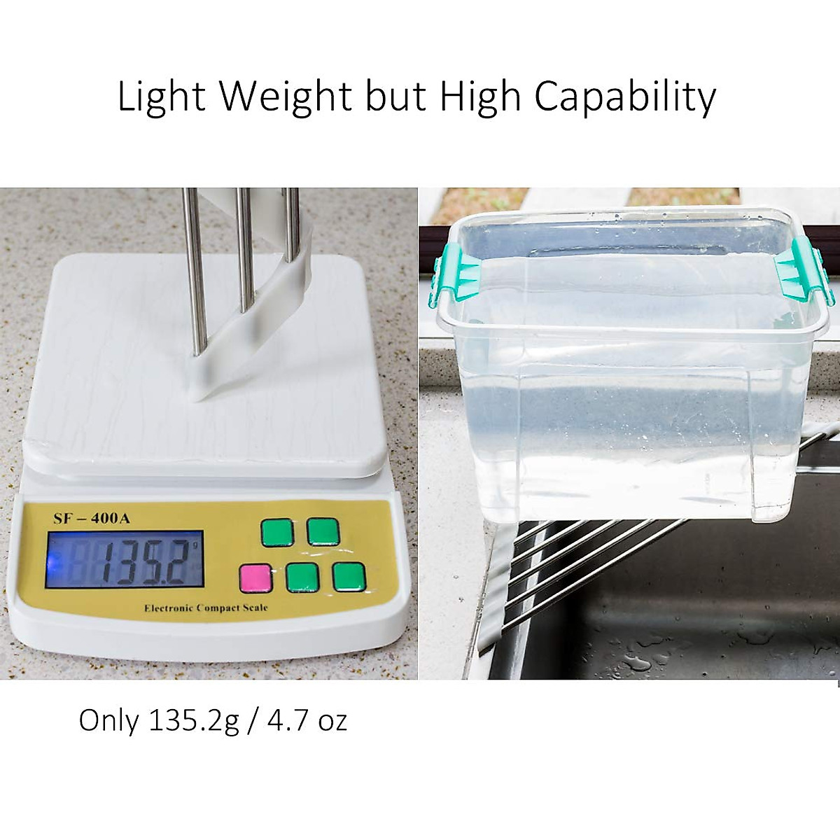 Annaklin Roll Up Dish Drying Rack for Sink Corner, Triangle Heavy Duty Heat Resistant Over The Sink Drying Rack Roll-Up Drainer Mat with White Silicone Grips and Stainless Steel Pipes, 17.5x9.2 inch