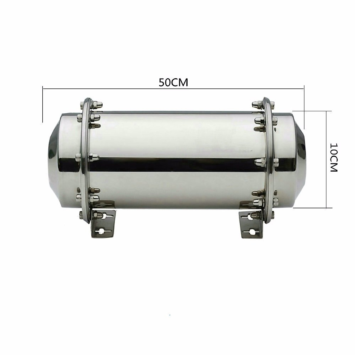 19.6" Stainless Steel Time Capsule Waterproof Container/Storage Future Gift Buri