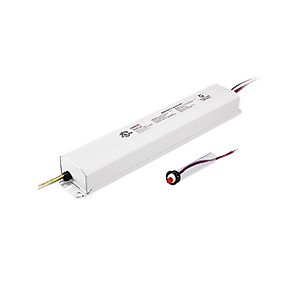 LEONLITE 8.5W LED Emergency Driver, 120V-277VAC, Voltage Range 3-60VDC, UL Listed, Fit for Commercial Fixture 8-72W, Rechargeable Backup Battery, 90mins Duration, for Troffer, Panel, Linear