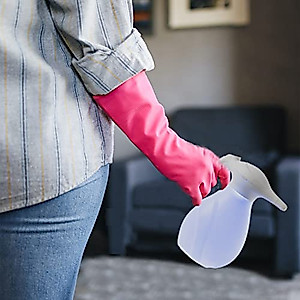 SHAELPII 0.5 Gallon Electric Spray Bottle Battery Plant Mister Automatic Sprayer Continuous Powered Pump Water Can Garden Weed Indoor/Outdoor Lawn Portable Adjustable Nozzle Clean Fertilizer (Green)