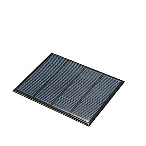 Comidox 1.5W 12V Mini Solar Panel Solar Drop Glue Voard Polycrystalline Silicon Board DIY Solar Panels Cell Module Charger 1Pcs