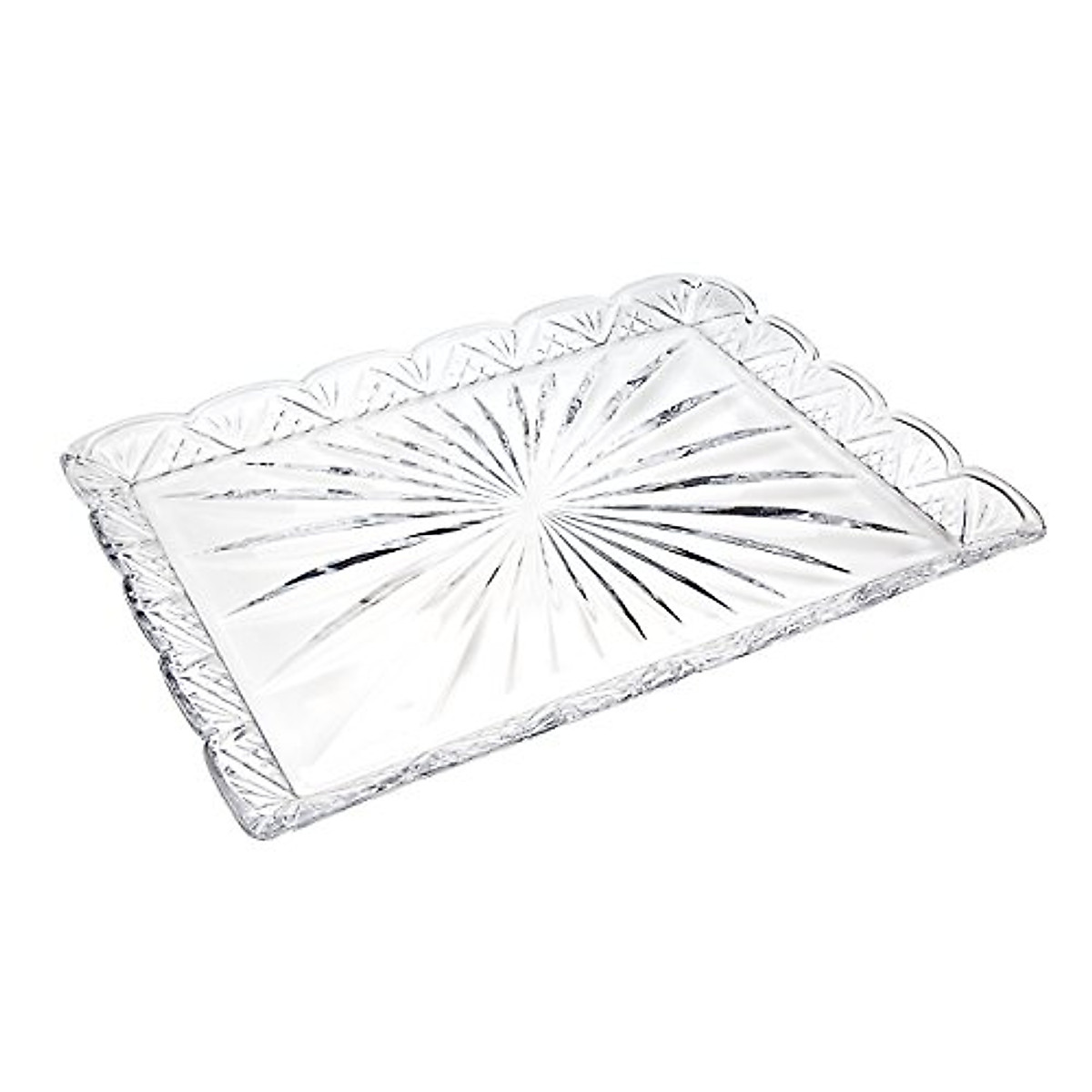 Godinger Guest Towel Tray - Dublin Collection, 12" x 8"
