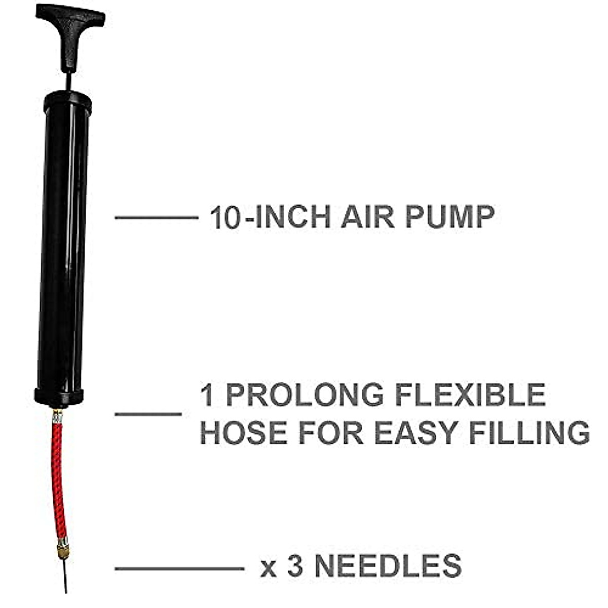 Biggz 12 Pack Ball Pumps W/Needles - Bulk Wholesale Soccer Balls & Sports