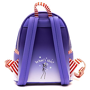 Loungefly Nightmare Before Christmas, Christmas Town Mini Backpack, Jack Skellington Zero Scary Teddy, Disney