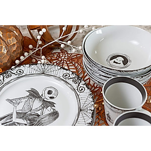 The Nightmare Before Christmas 16-Piece Ceramic Dinnerware Set
