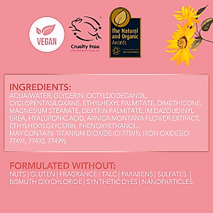 Rachel Couture Liquid Concealer | Medium to Full Coverage Fluid Concealer | Vegan & Cruelty-Free | Infused with Arnica Extract - 0.3 Fl Oz - Light