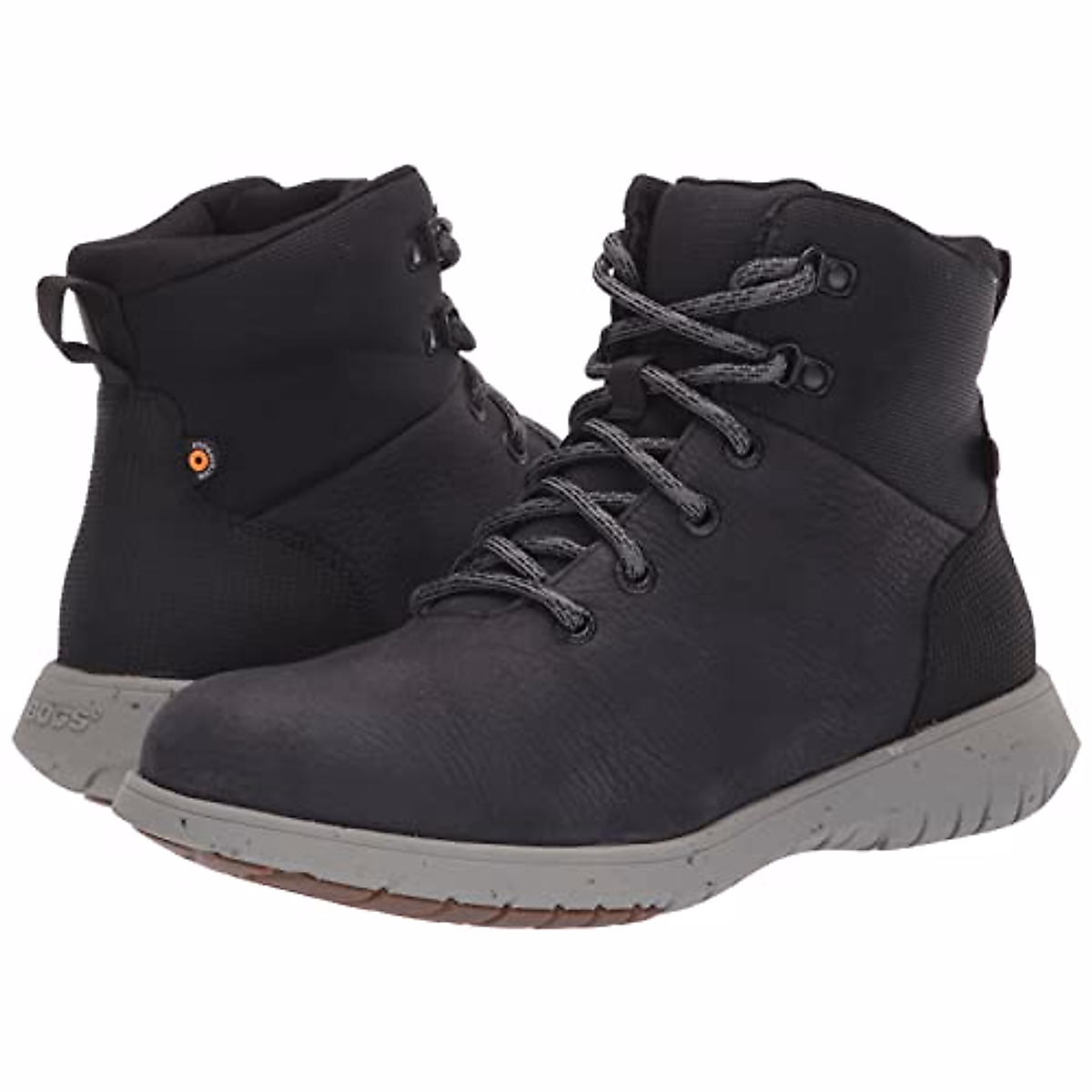 Bogs Men's Spruce Hiker Ankle Boot, Black, 10.5