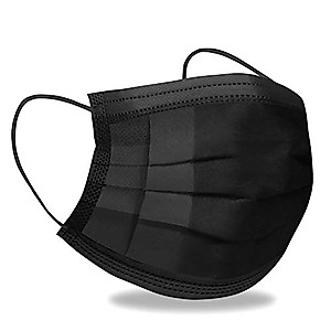 Modenna Disposable Face Mask Black 50Pcs