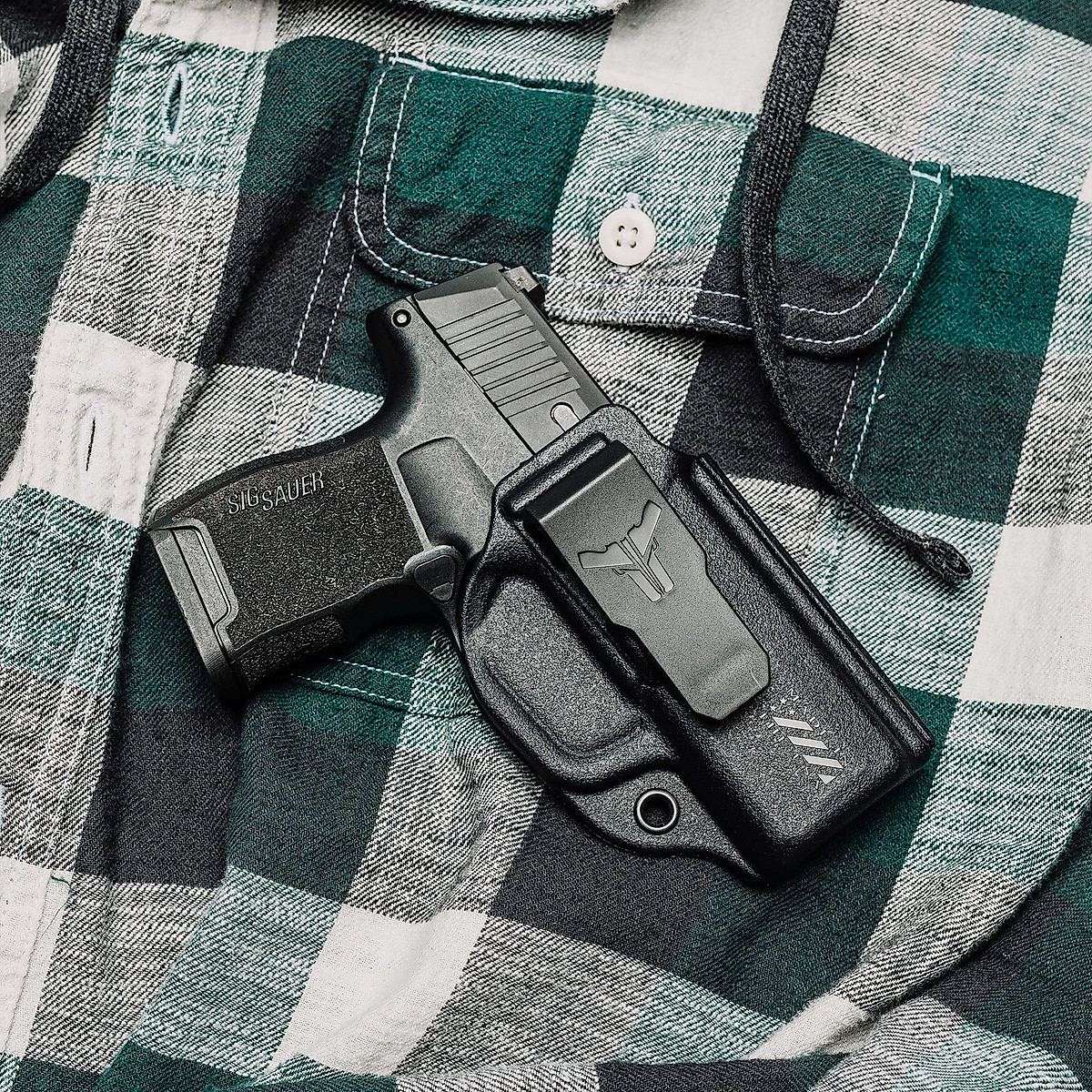 Ruger LCR .38 / 9mm IWB Holster - USA Made - Fits Ruger LCR in 38 / 9 - Klipt IWB Holster by Blade-Tech Holsters, Inside Waistband Concealed Carry (Right Hand)