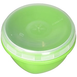 Round Food Storage Container Large, Green 25.50 Ounces