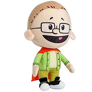 Mighty Mojo Xavier Riddle and The Secret Museum - Brad Scott Meltzer Plush Doll Toy - 12 Inches Tall - Super Soft Cuddly Plush Doll - PBS Show - Gift for Kids & Birthday Parties