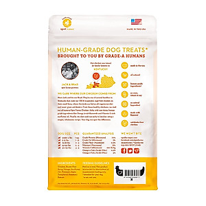 Spot Farms All Natural Human Grade Dog Treats, Chicken Jerky With Flaxseed And Vitamin E, 12.5 Ounce
