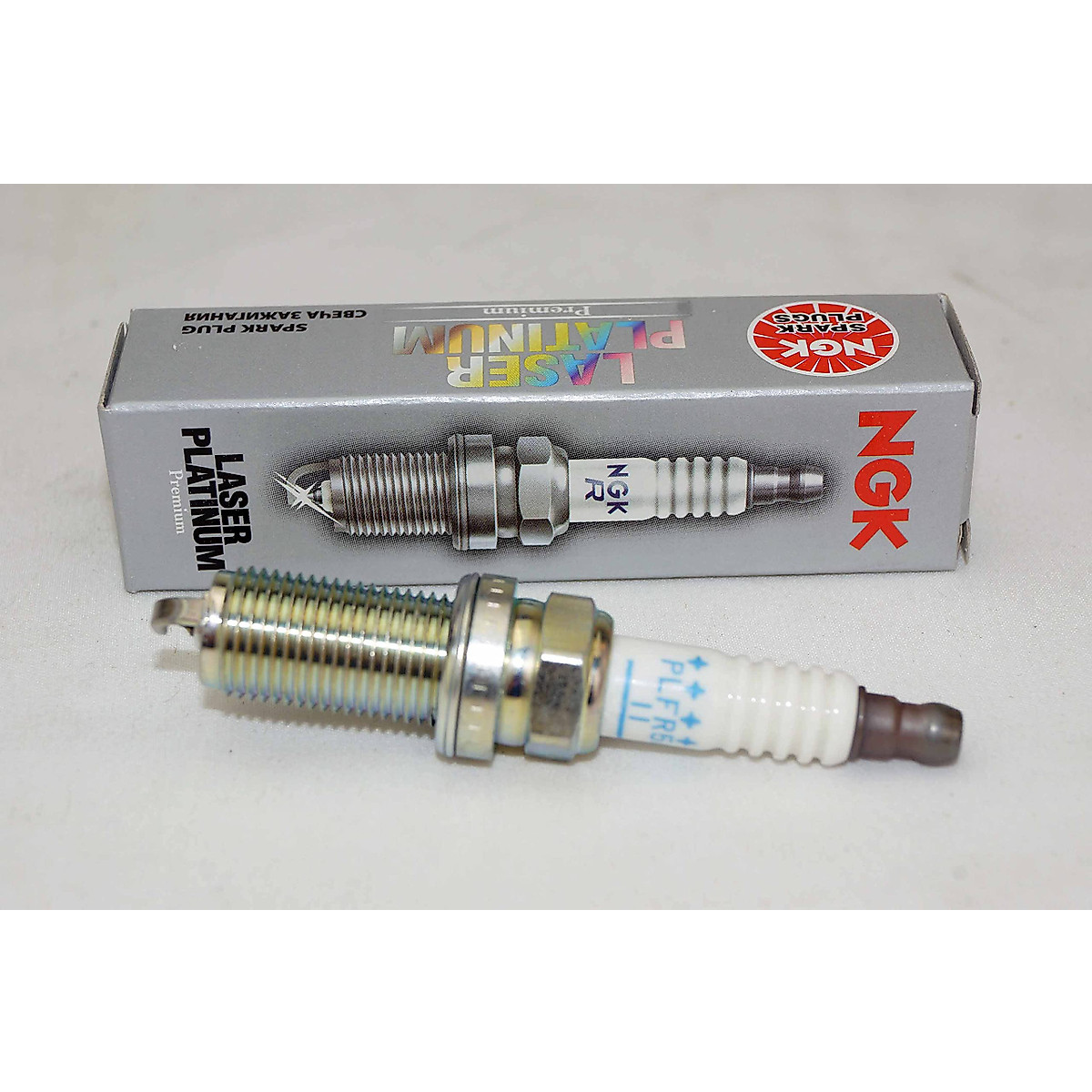 NGK 6240 Laser Platinum Spark Plugs PLFR5A-11 - 6 PCSNEW by NGK