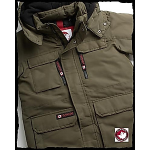 CANADA WEATHER GEAR Boys Winter Coat - Heavyweight Parka Ski Jacket (8-20)