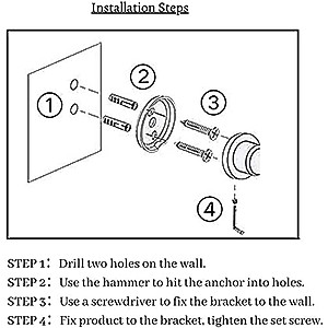 WholesalePlumbing 4-Piece Bathroom Hardware Accessory Set With 24" Towel Bar - Satin Nickel