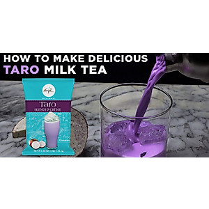 Taro Blended Crème Mix by Angel Specialty Products [3 LB]