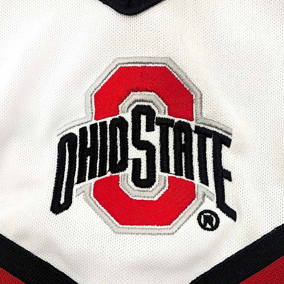 Little King NCAA Toddler/Youth Girls Team Cheer Jumper Dress-Ohio State-4T