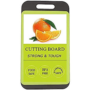 Svenee Mini Kitchen Cutting Board Mats, BPA-Free, Dishwasher Safe, Juice Grooves, Thicker Boards, Easy Grip Handle, Non Porous (1)