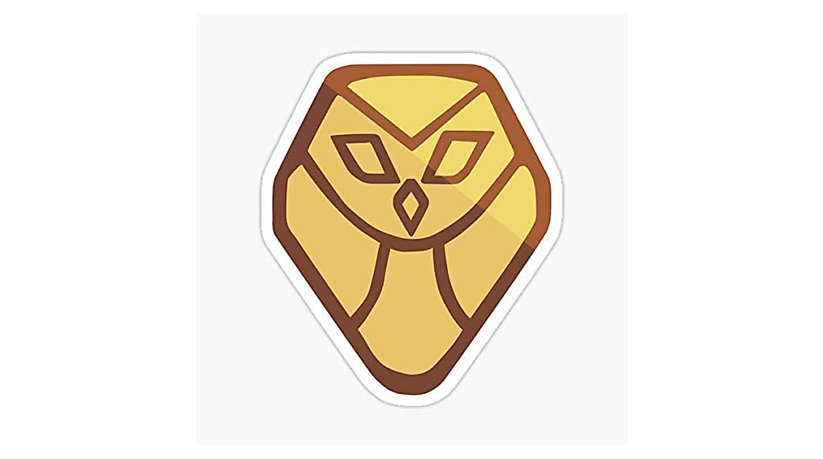 Owl House Logo Sticker - Durable & Eye-Catching Design