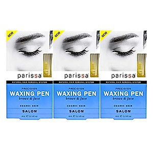 Parissa Salon Style Eyebrow Waxing Pen 0.14 Fl Oz, Pack Of 3