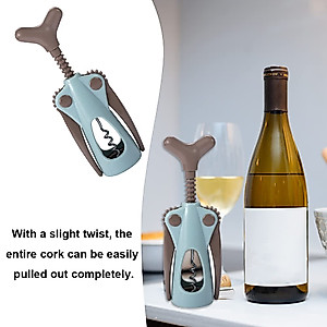XiXiYang Wing Corkscrew,Wine Bottle Opener Manual Wine Openers Best Sellers Creative Wine Key Corkscrews for Wine Bottles or Servers Cork Screws for Wine Bottles