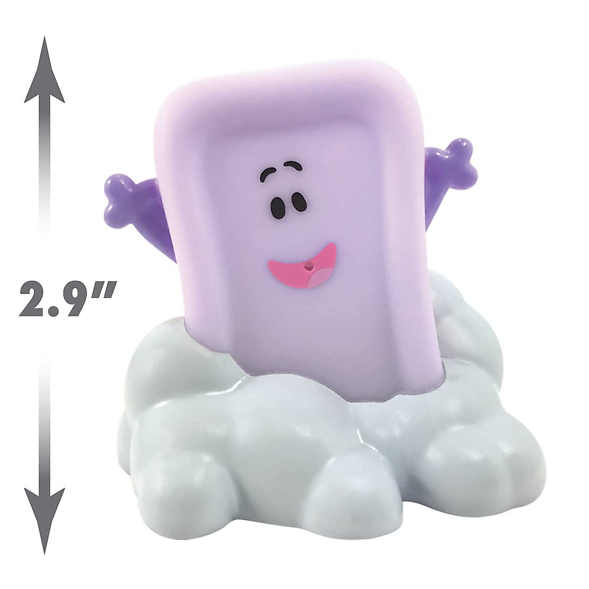 Just Play Blue's Clues & You! Deluxe Bath Toy Set, Includes Blue, Magenta, and Slippery Soap Water Toys, Kids Toys for Ages 3 Up, Amazon Exclusive