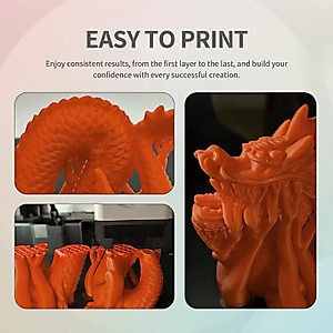 OVERTURE Easy PLA 1.75mm 3D Printer Filament, 1kg PLA Cardboard Spool (2.2lbs), Dimensional Accuracy +/- 0.02mm, Fit Most FDM Printer (Easy Digital Blue)