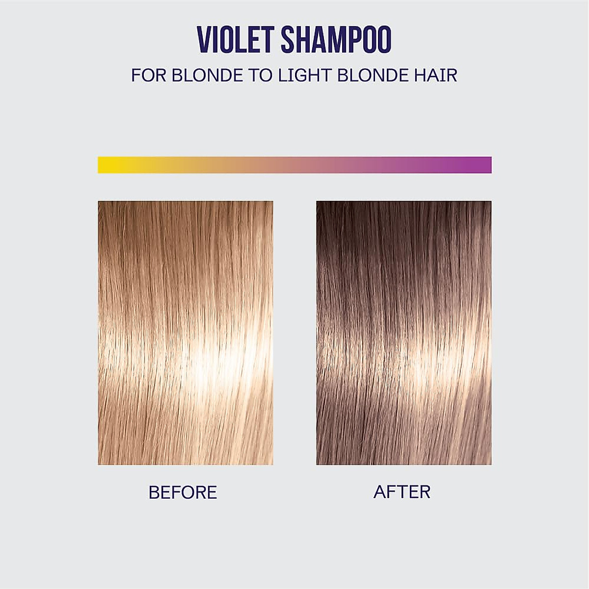 Oligo Professionnel - Blacklight Violet Shampoo - Sulfate-Free Purple Shampoo for blondes - Vegan - Eliminate Yellow Tones - Refresh Faded Highlights - Argan oil - Hydrating Formula - 8.5oz