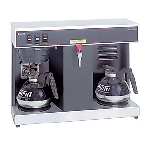 BUNN VLPF, 12-Cup Automatic Commercial Coffee Maker, 2 Warmers, 07400.0005
